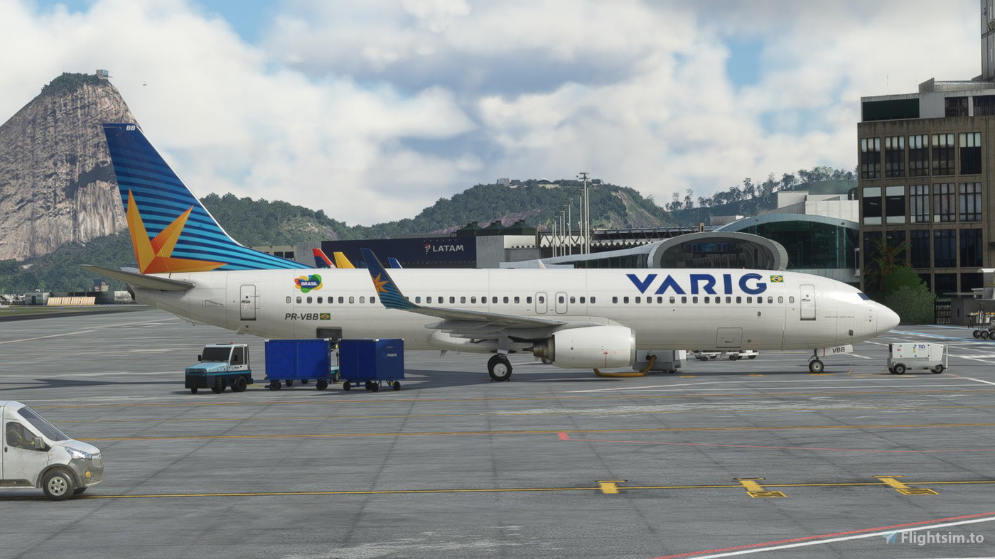 VARIG Linhas Aéreas PR-VBB | PMDG 737-800 for Microsoft Flight ...