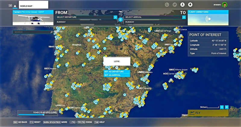 VRP Visual Reporting Points for Spain and Canary Islands (Point of ...