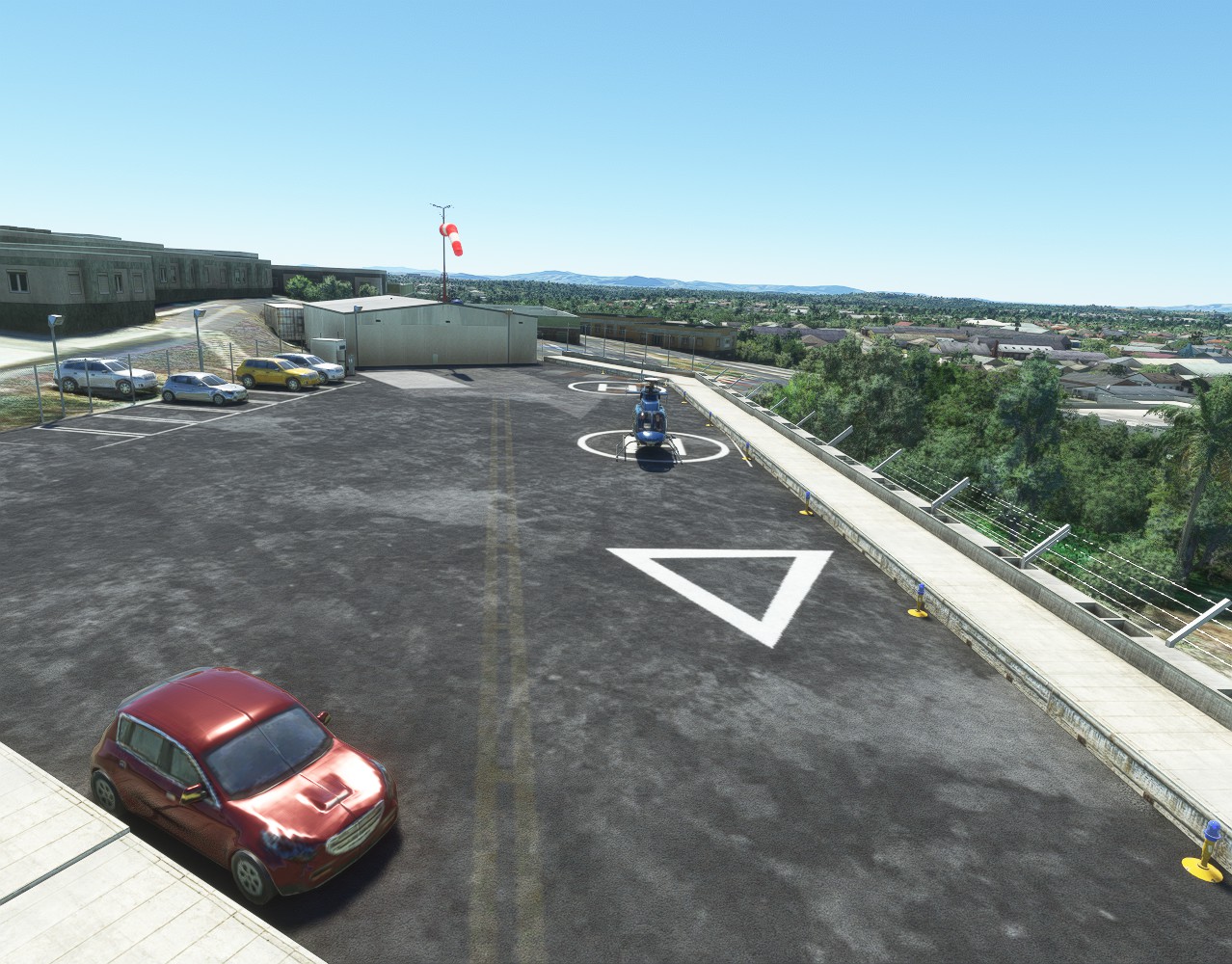 Waikato Hospital Heliport NZHH for Microsoft Flight Simulator | MSFS