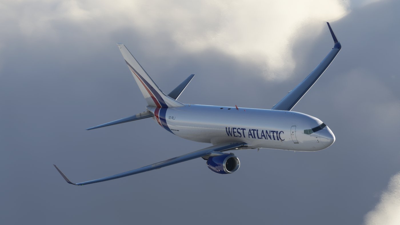 West Atlantic | SE-RLJ | PMDG B737-800BCF - MSFS Add-on - Flightsim.to