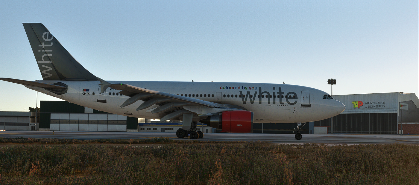 White Airways A310 Livery (CS-TKI) (w/ red engines) for Microsoft ...