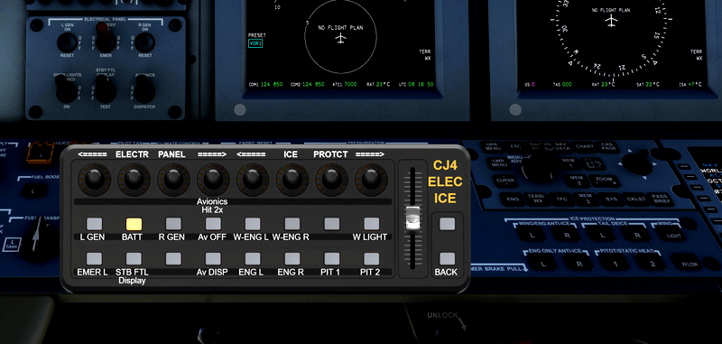 Working Title CJ4 gauges for X-Touch Mini for Microsoft Flight Simulator | MSFS