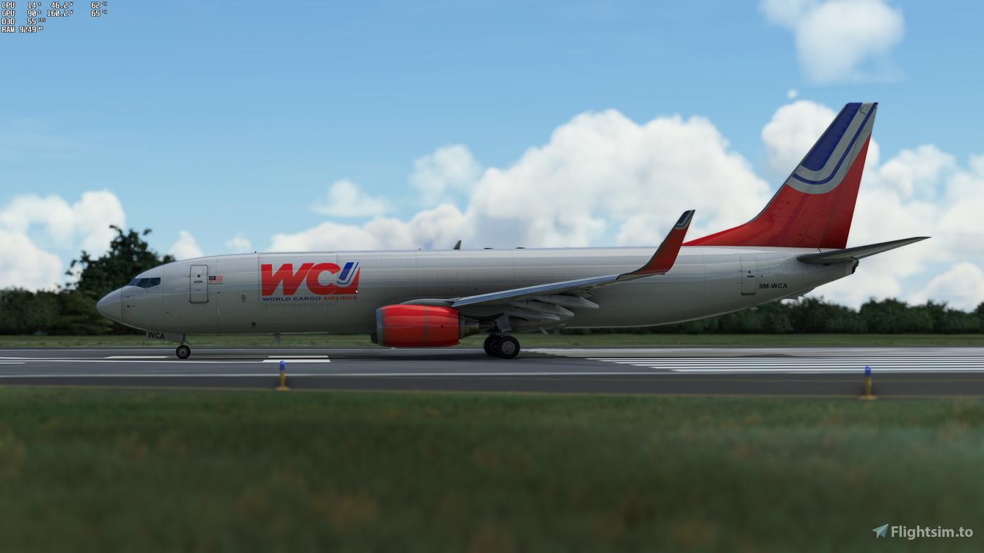 World Cargo Airlines 737-800-BCF 9M-WCA (UPDATE 2023-01-28 with .ptp) for Microsoft Flight ...