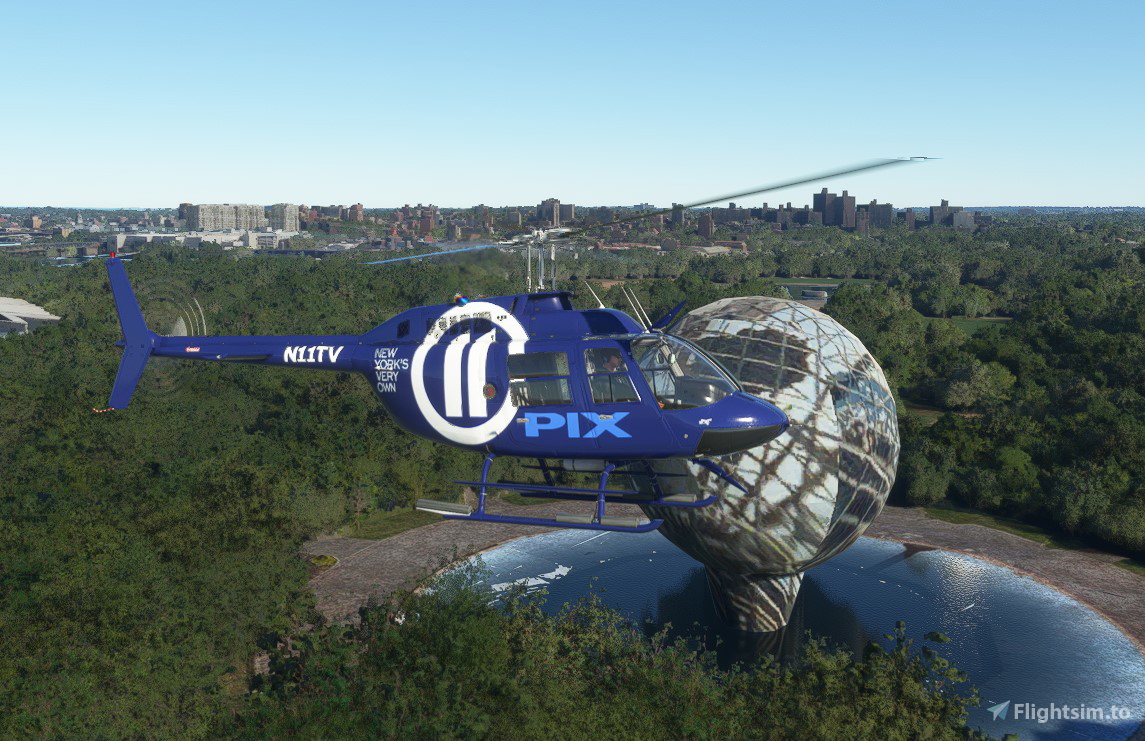 WPIX Air 11 NY N11TV for Microsoft Flight Simulator | MSFS