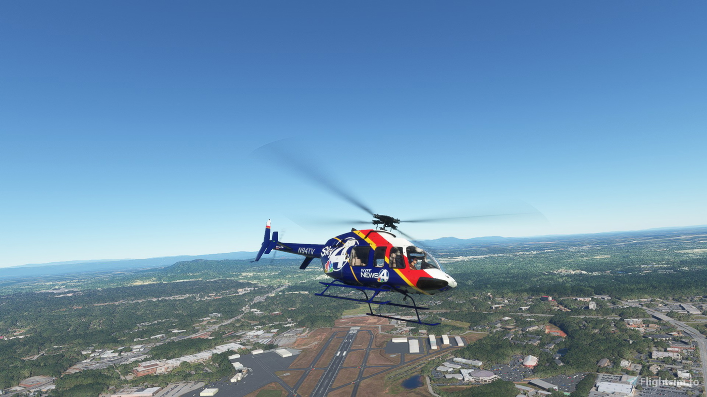 WYFF Sky4 - old scheme for Microsoft Flight Simulator | MSFS