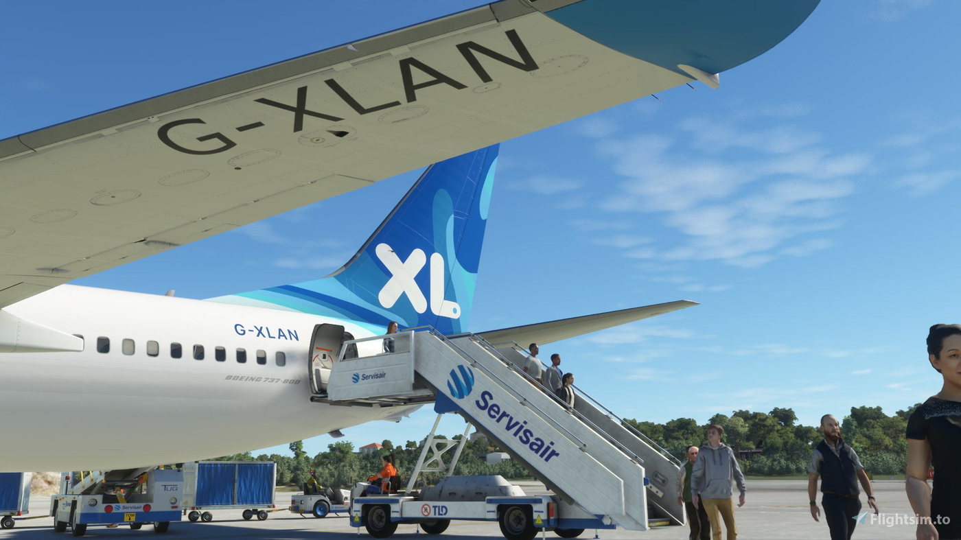 XLA B737-800 | XL Airways (G-XLAN) for Microsoft Flight Simulator | MSFS