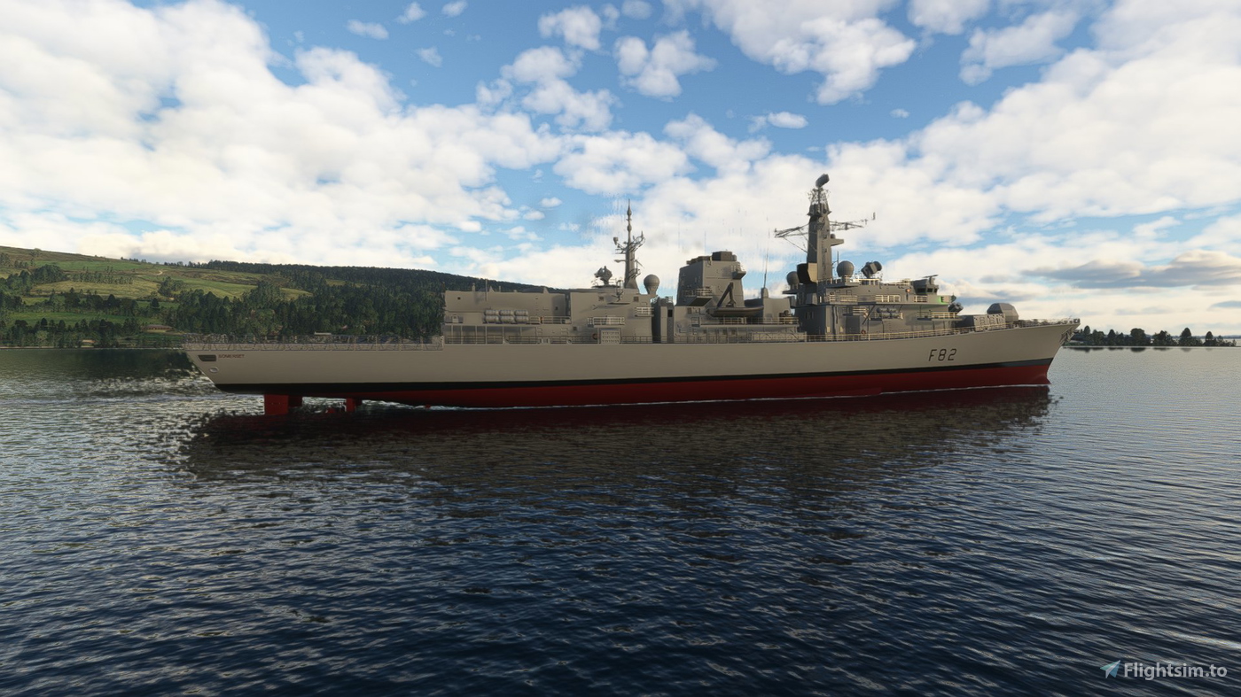 Yarrow Shipbuilders HMS Somerset (Pilotable) pour Microsoft Flight ...