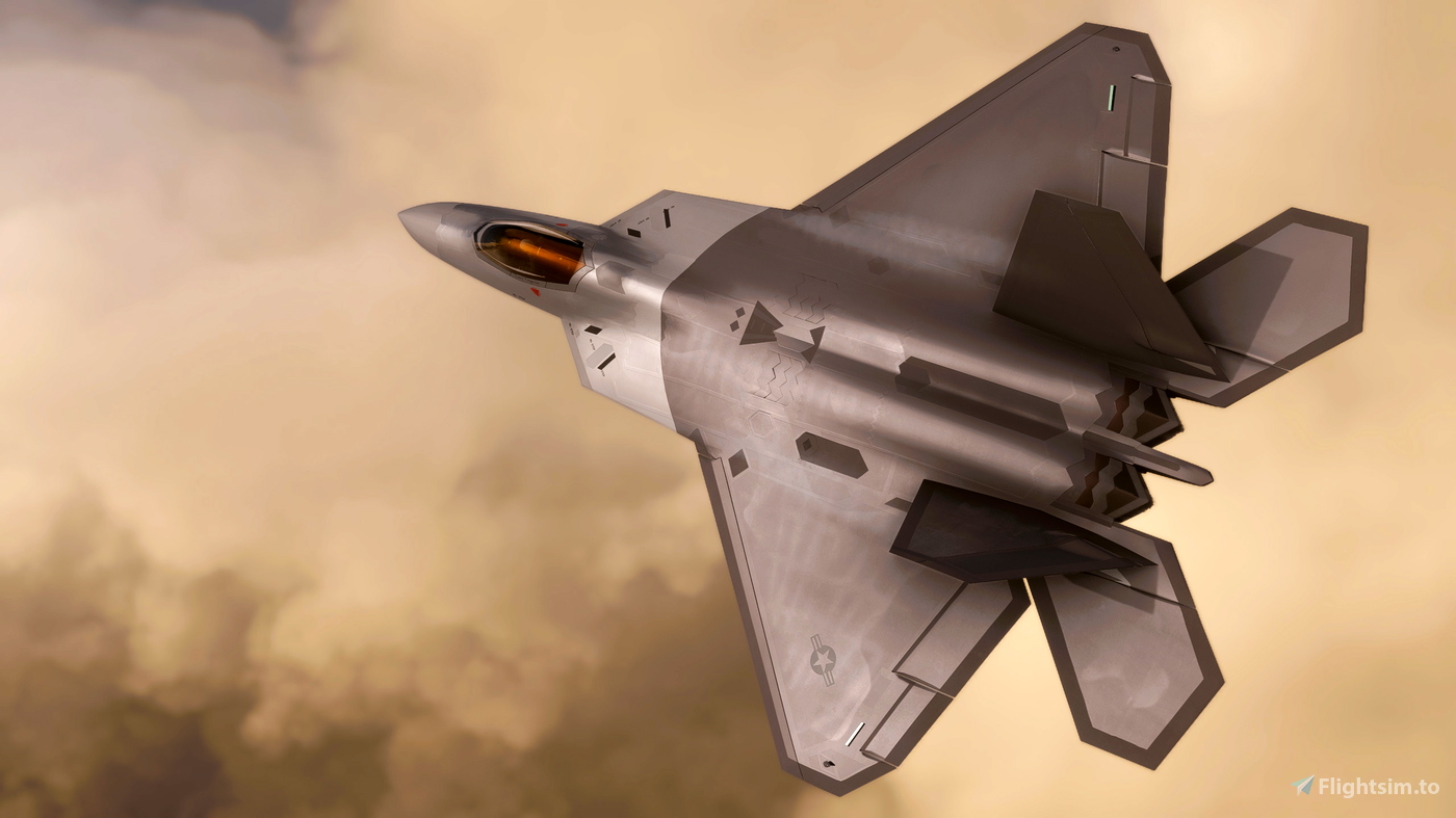 YF-22 for Microsoft Flight Simulator | MSFS