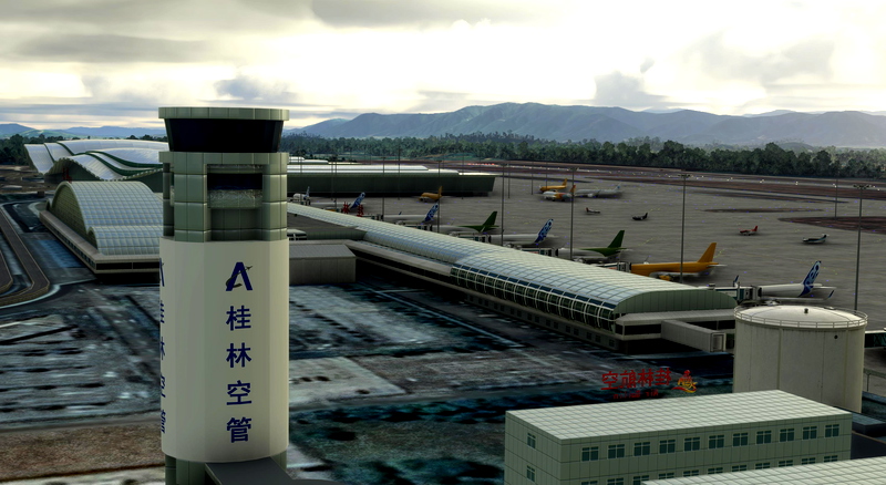 ZGKL Guilin Liangjiang Airport 桂林两江机场 for Microsoft Flight Simulator | MSFS