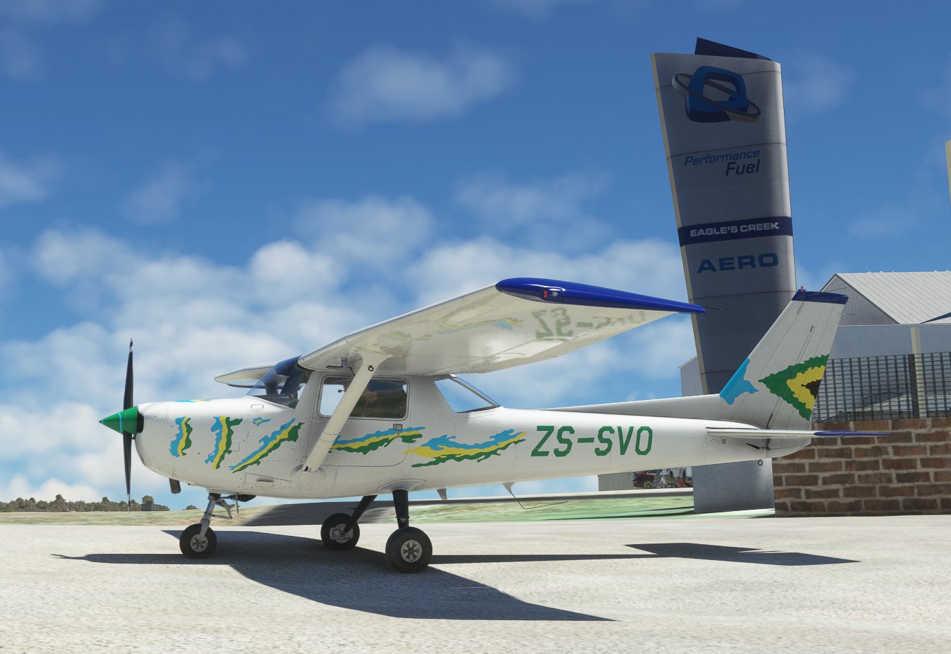 ZS-SVO - C152 - Sky Africa for Microsoft Flight Simulator | MSFS