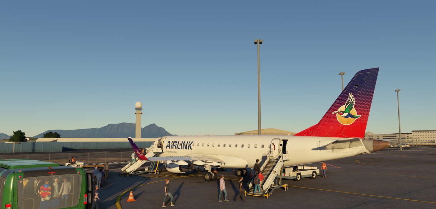 ZS-YAC AirLink South Africa FSS Embraer 175 for Microsoft Flight ...