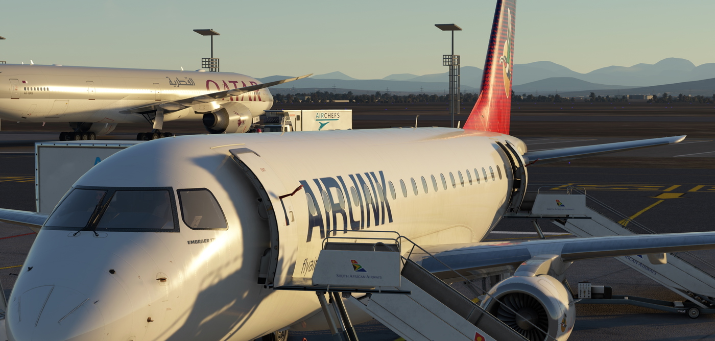 ZS-YAC AirLink South Africa FSS Embraer 175 for Microsoft Flight ...