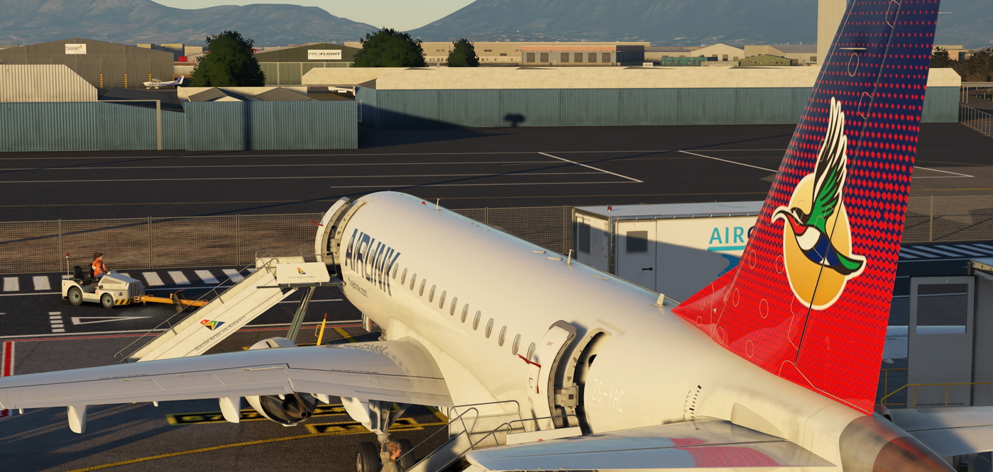 ZS-YAC AirLink South Africa FSS Embraer 175 for Microsoft Flight ...