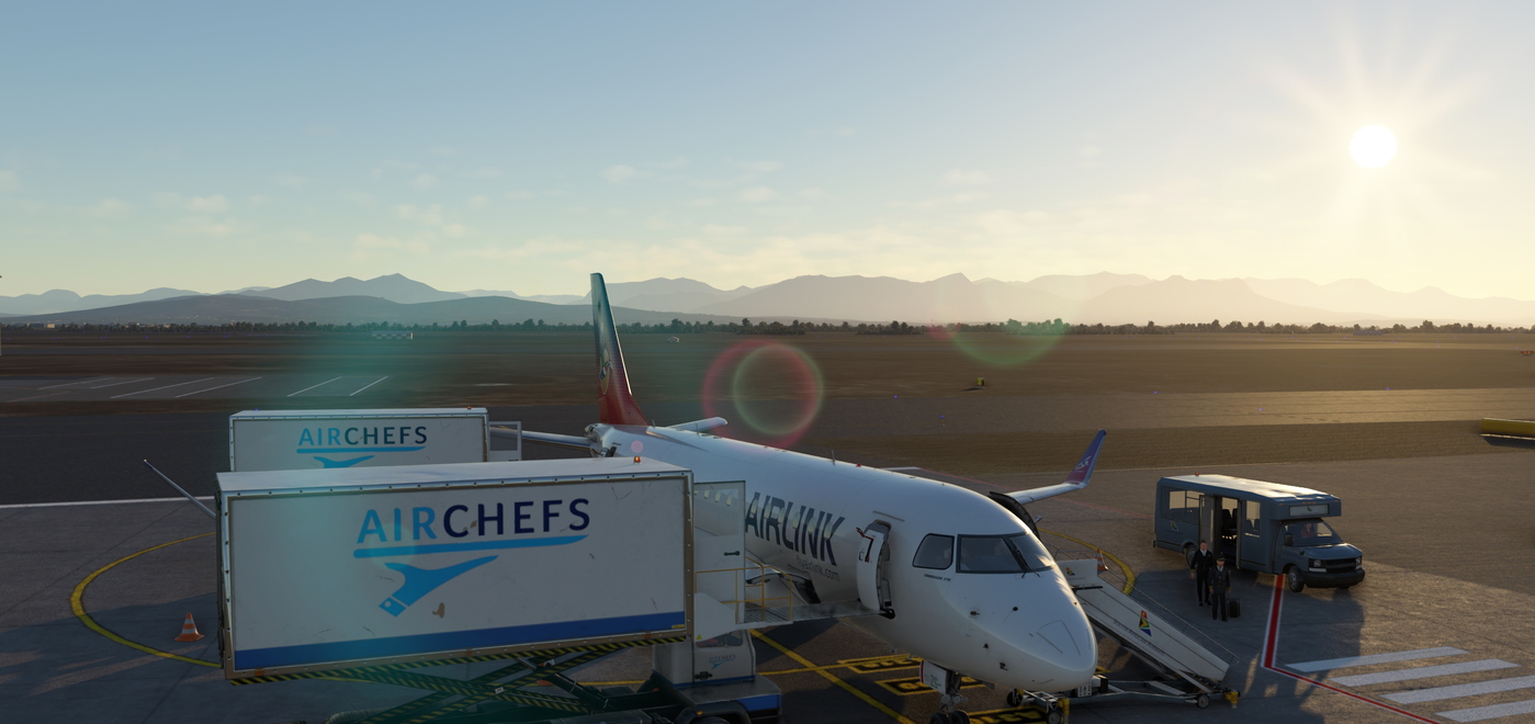 ZS-YAC AirLink South Africa FSS Embraer 175 for Microsoft Flight ...