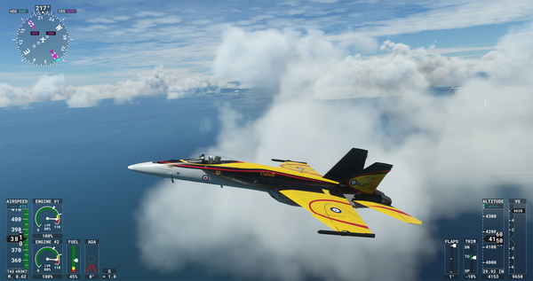 F/A-18 Norad 60th Livery for Microsoft Flight Simulator | MSFS