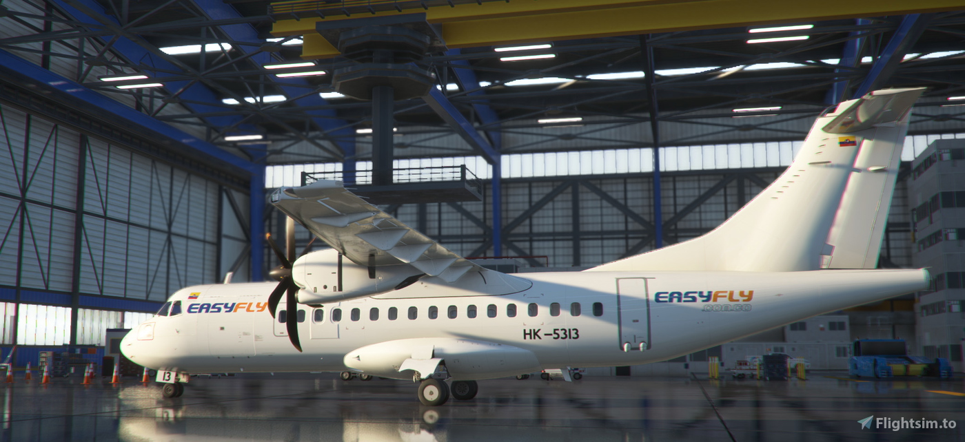 Asobo AT46 EasyFly HK5313 for Microsoft Flight Simulator | MSFS