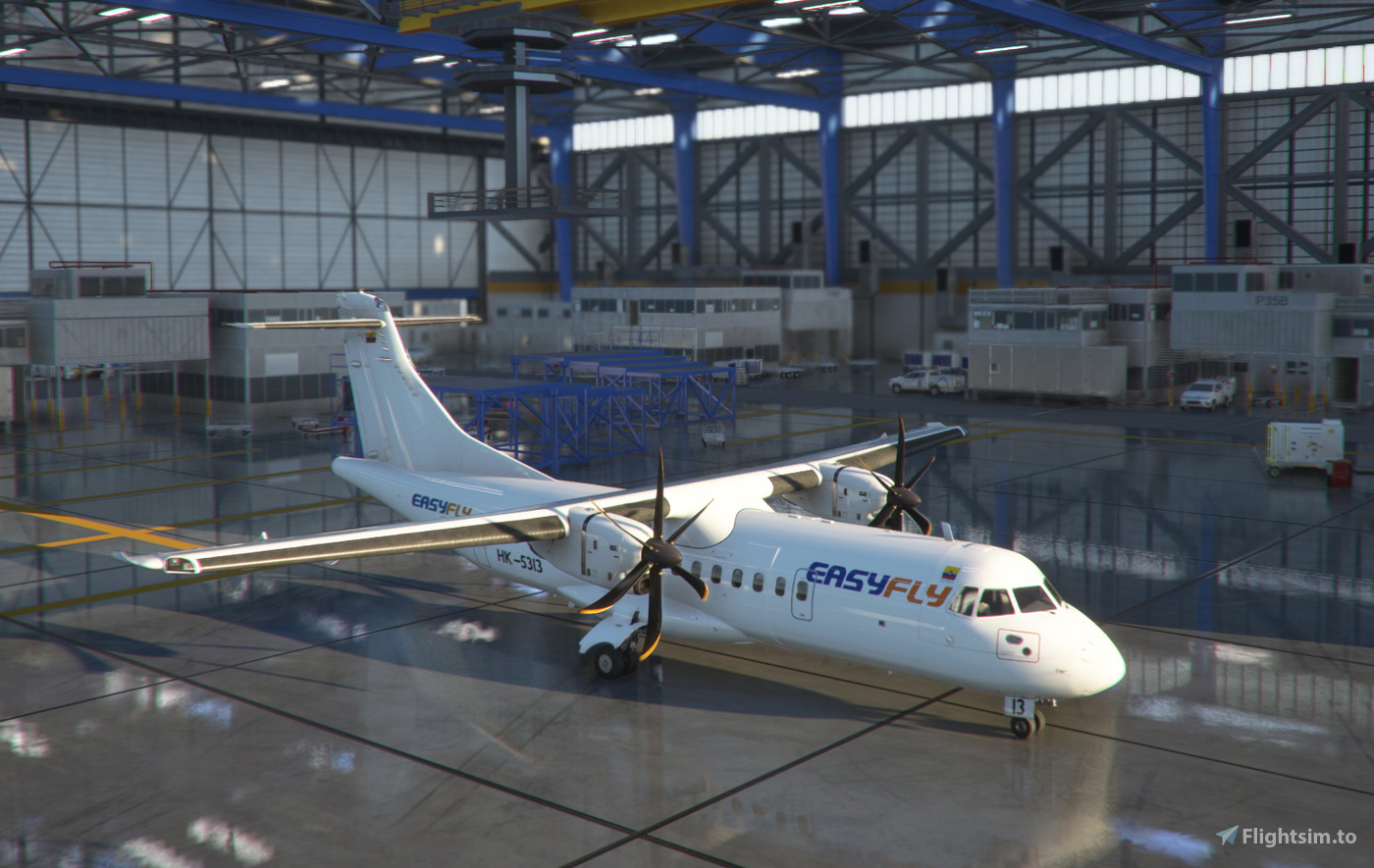 Asobo AT46 EasyFly HK5313 for Microsoft Flight Simulator | MSFS