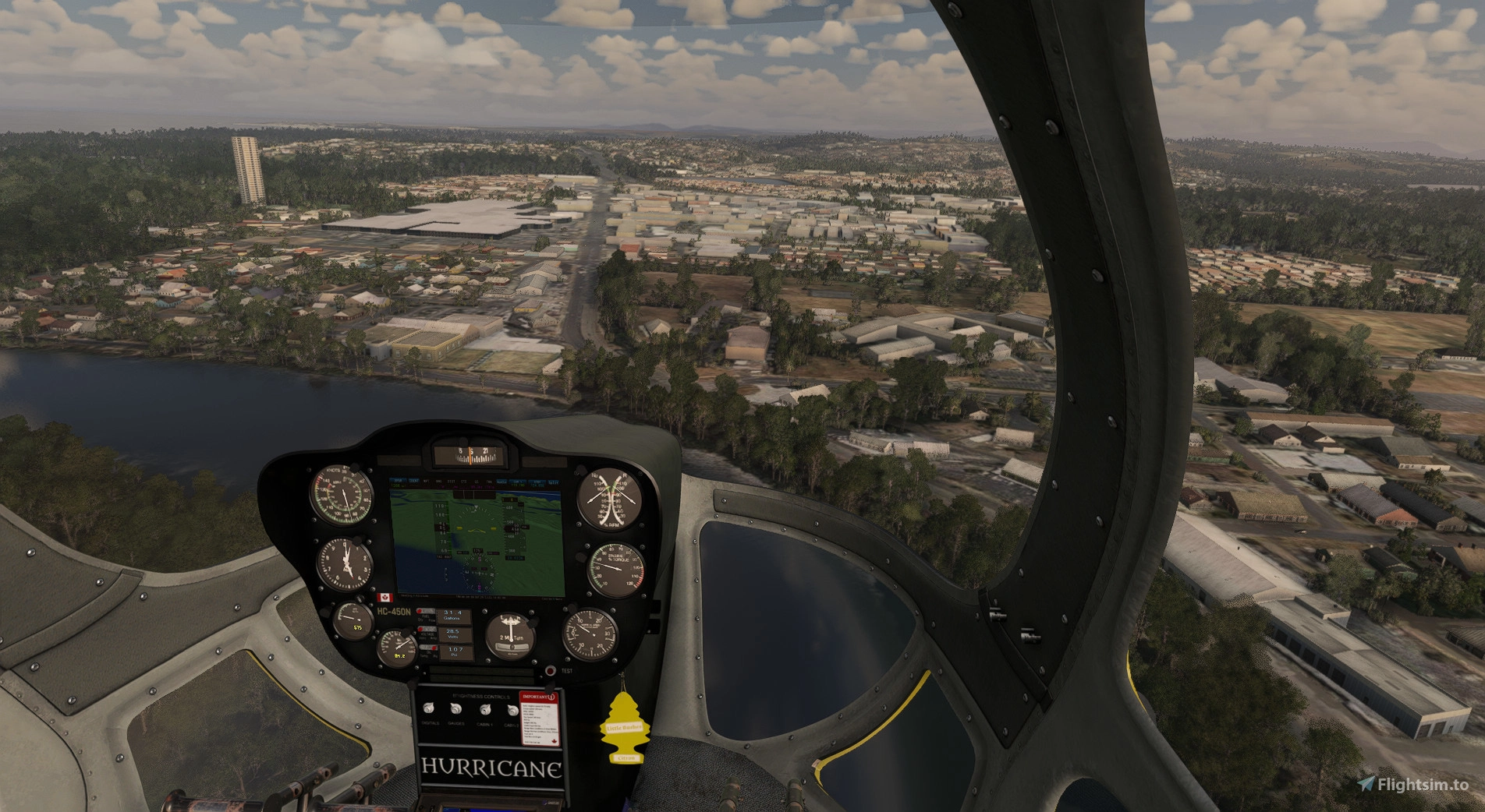 Burgess SimCraft - HCG Hurricane HC-450N for Microsoft Flight Simulator ...