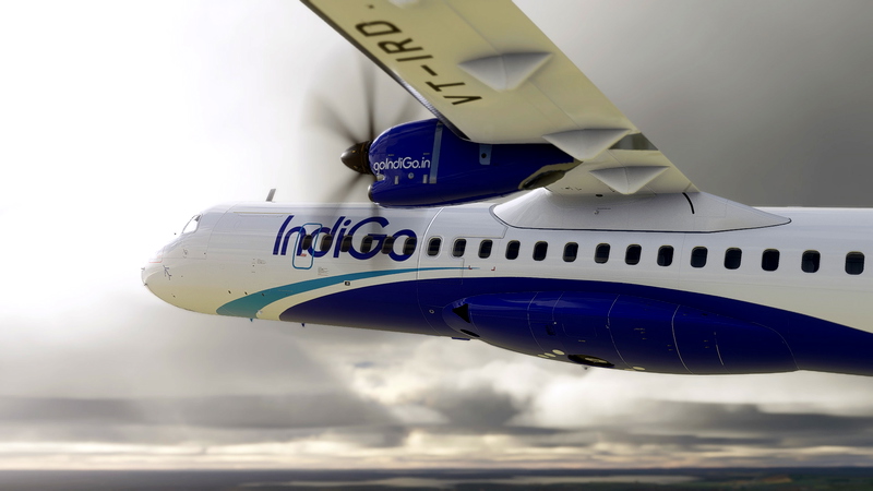 [4K] IndiGo ATR 72-600 (VT-IRD) | Asobo/Hans Hartman ATR for Microsoft ...