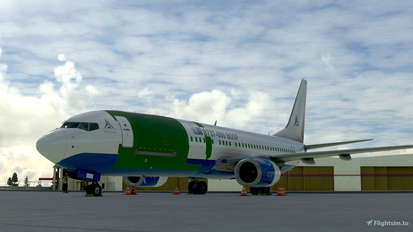 737-800 BDSF Spectre Air Capital (N916SC) for Microsoft Flight Simulator | MSFS