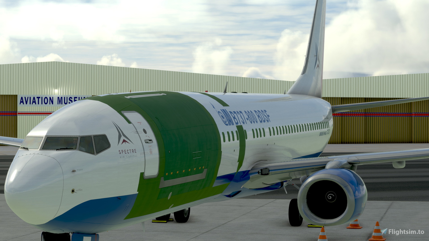 737-800 BDSF Spectre Air Capital (N916SC) for Microsoft Flight ...