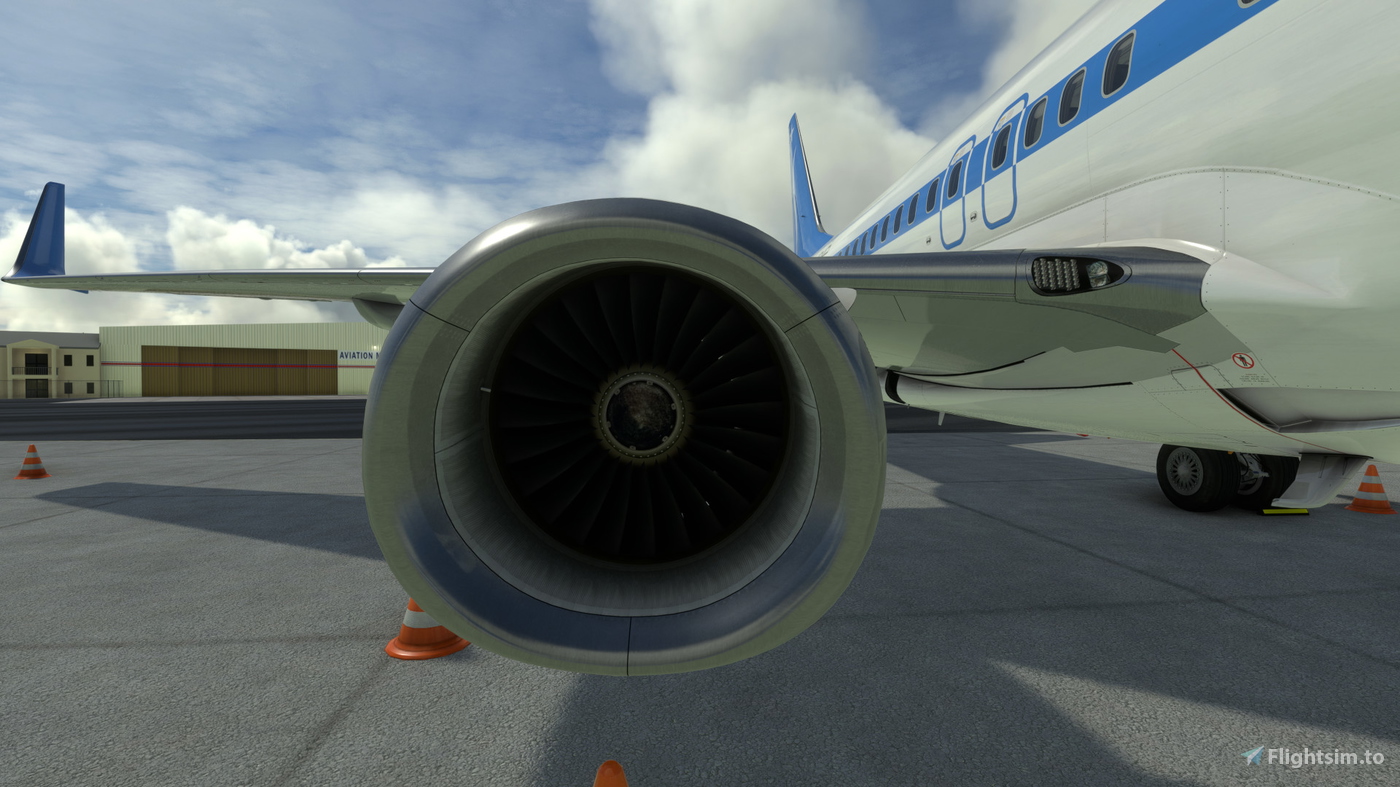 737-800 Engine Spinner for Microsoft Flight Simulator | MSFS