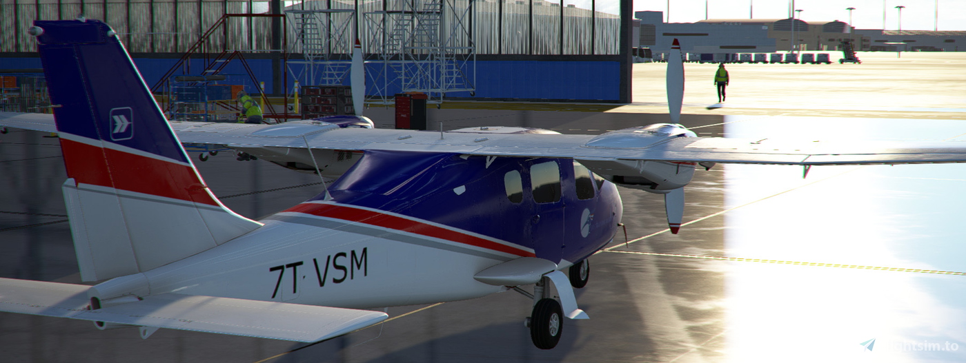 TECNAM P2006T- 7TVSM - SKY TRAINING AVIATION のために Microsoft Flight ...
