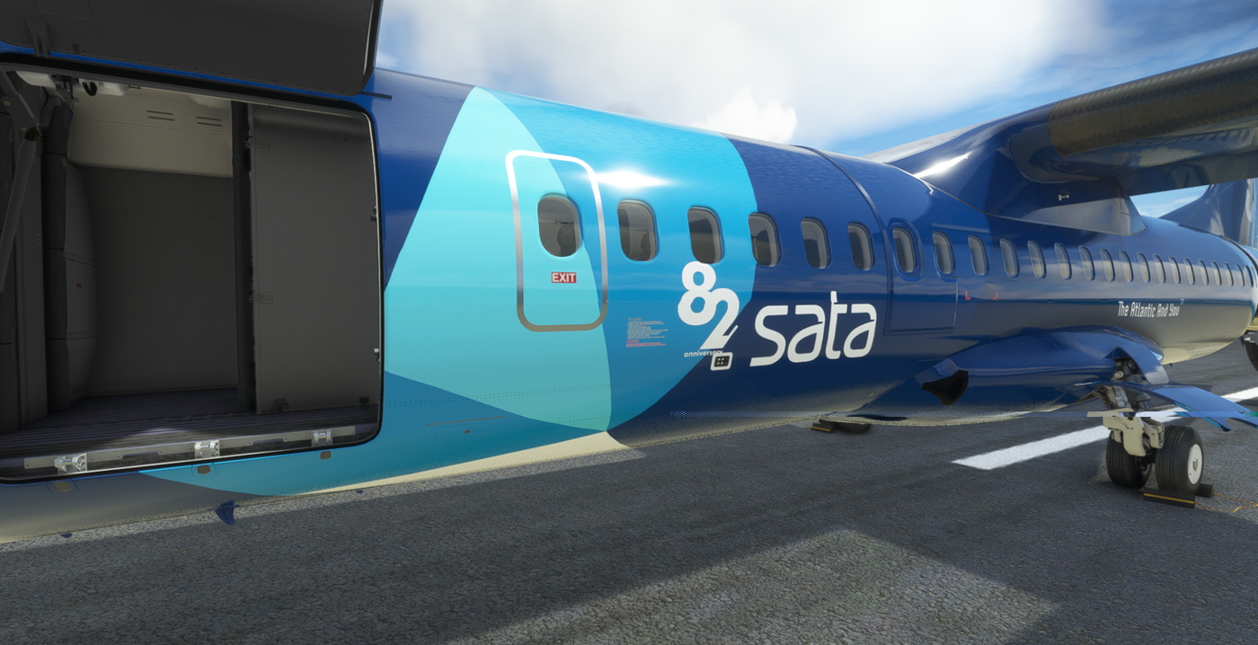ATR 72, high resolution 82th SATA anniversary (fictional aircraft and ...