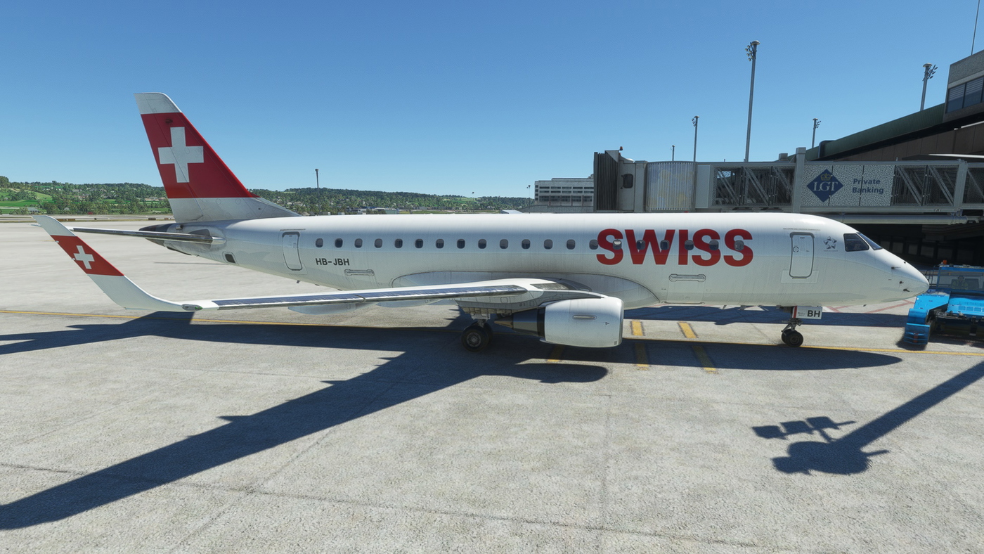 [8K/ULTRA] SWISS “Ascona” HB-JBH Fictional - FSS E175 for Microsoft ...