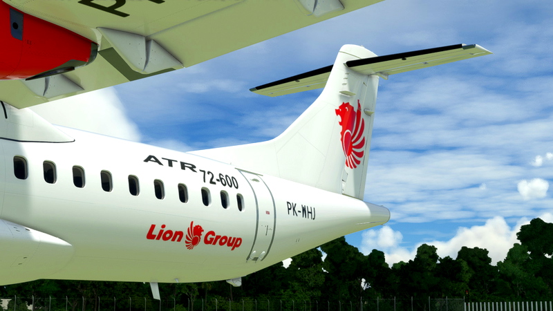 ATR 72-600 Wings Air PK-WHJ for Microsoft Flight Simulator | MSFS