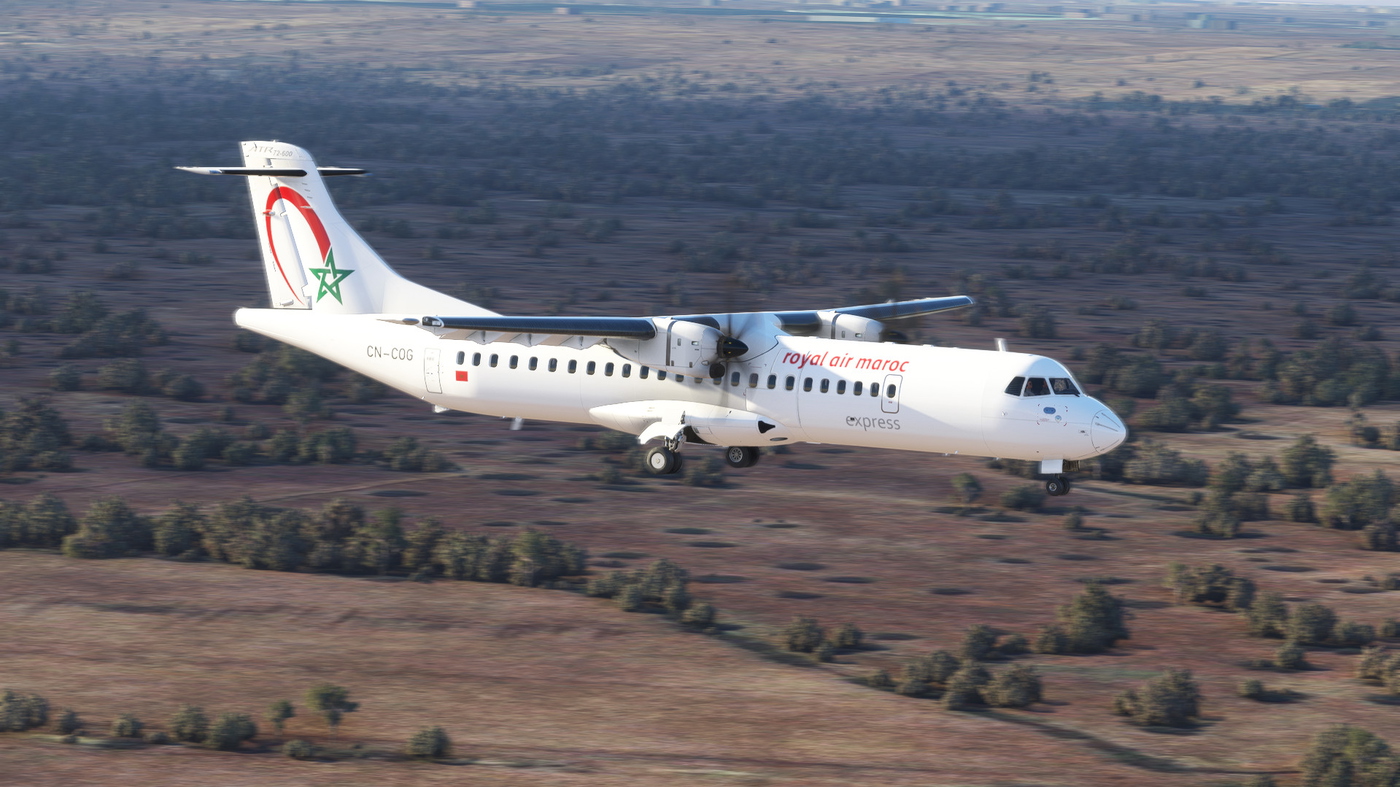 Royal Air Maroc Express [Fleet] w/cabin - Asobo ATR72-600 [8K] 对于 ...