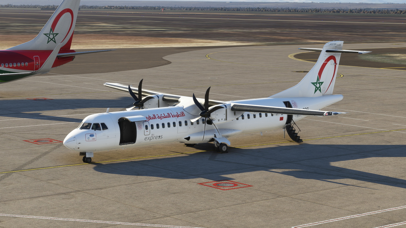 Royal Air Maroc Express [Fleet] w/cabin - Asobo ATR72-600 [8K] 对于 ...