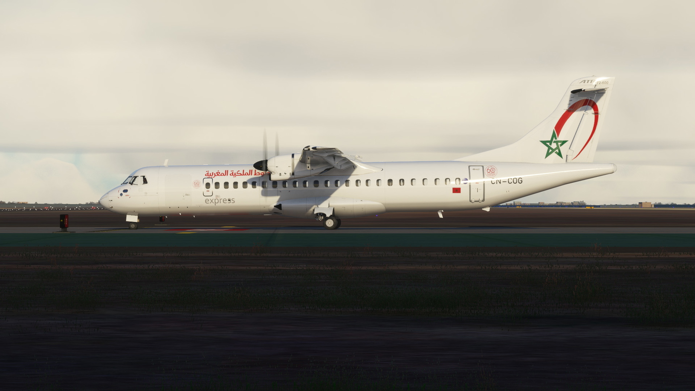 Royal Air Maroc Express [Fleet] w/cabin - Asobo ATR72-600 [8K] 对于 ...