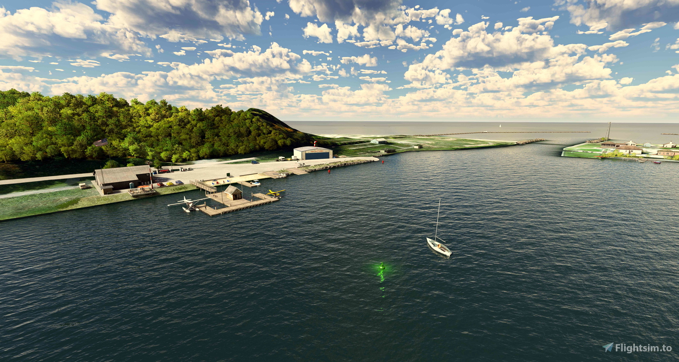 8MI2 - Elberta Seaplane Base, Michigan (fictional/historical) for ...