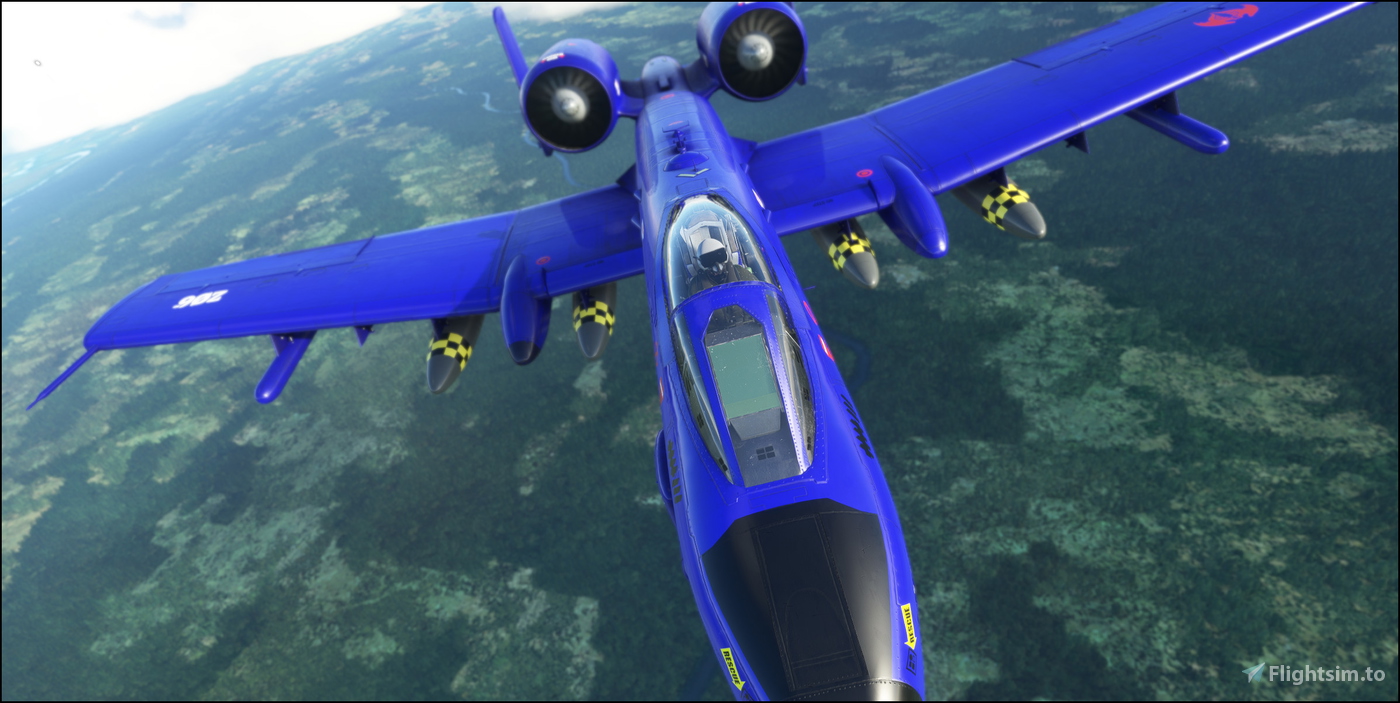 A-10C II/Cobra Rattler Livery (Deimos Inc) for Microsoft Flight Simulator | MSFS