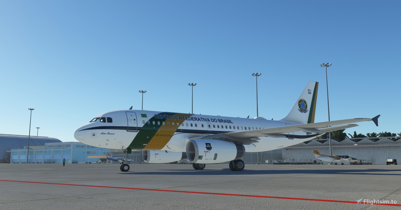 A319 VC-1A FAB2101 "GTE" | LatinVFR for Microsoft Flight Simulator | MSFS