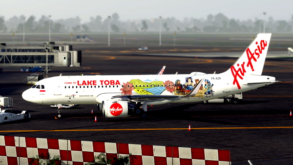 [A32NX] FlyByWire A320 | Indonesia Air Asia PK-AZT |8K for Microsoft ...
