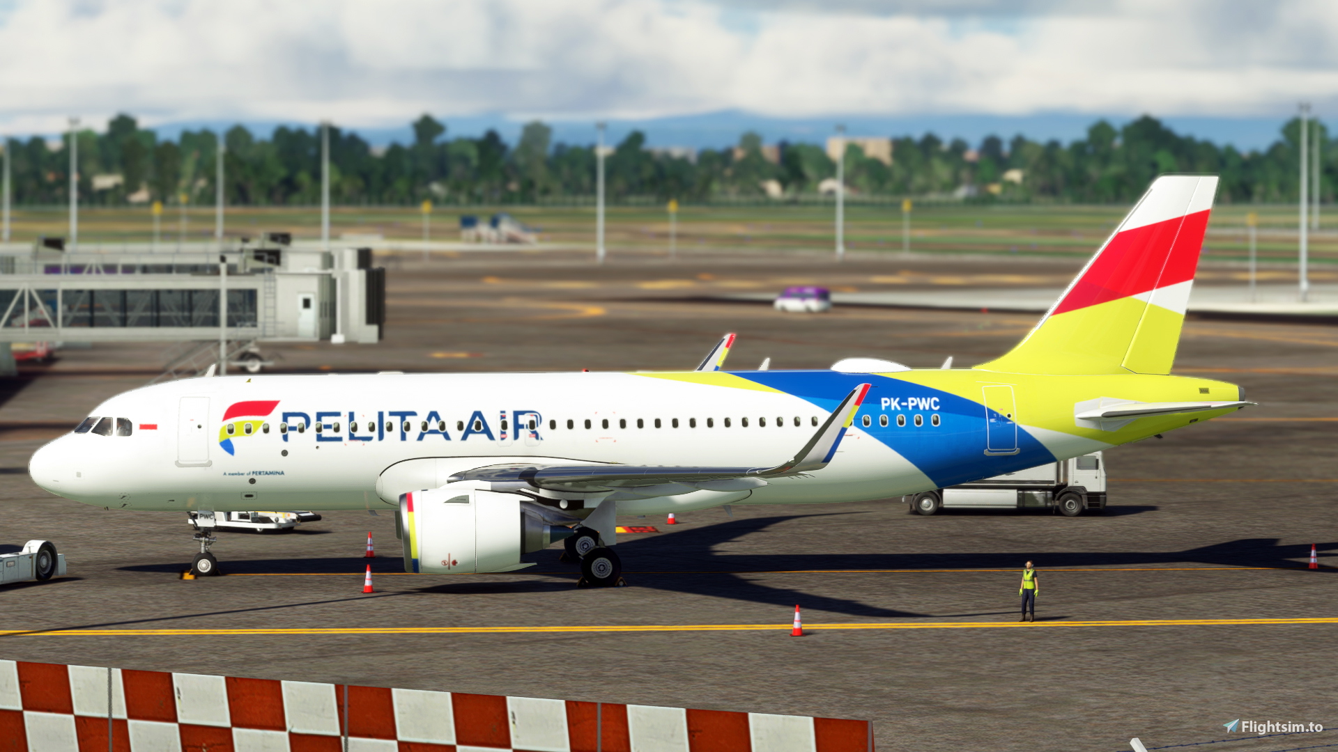 [A32NX] FlyByWire A320 Pelita Air PK-PWC, PWD | 8K - MSFS Add-on ...