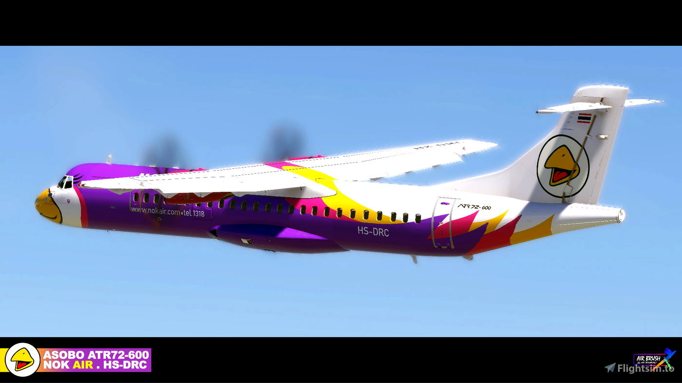 Aboso ATR72 600 Nok Air HS DRC For Microsoft Flight Simulator MSFS aboso-atr72-600-nok-air-hs-drc-for-microsoft-flight-simulator-msfs