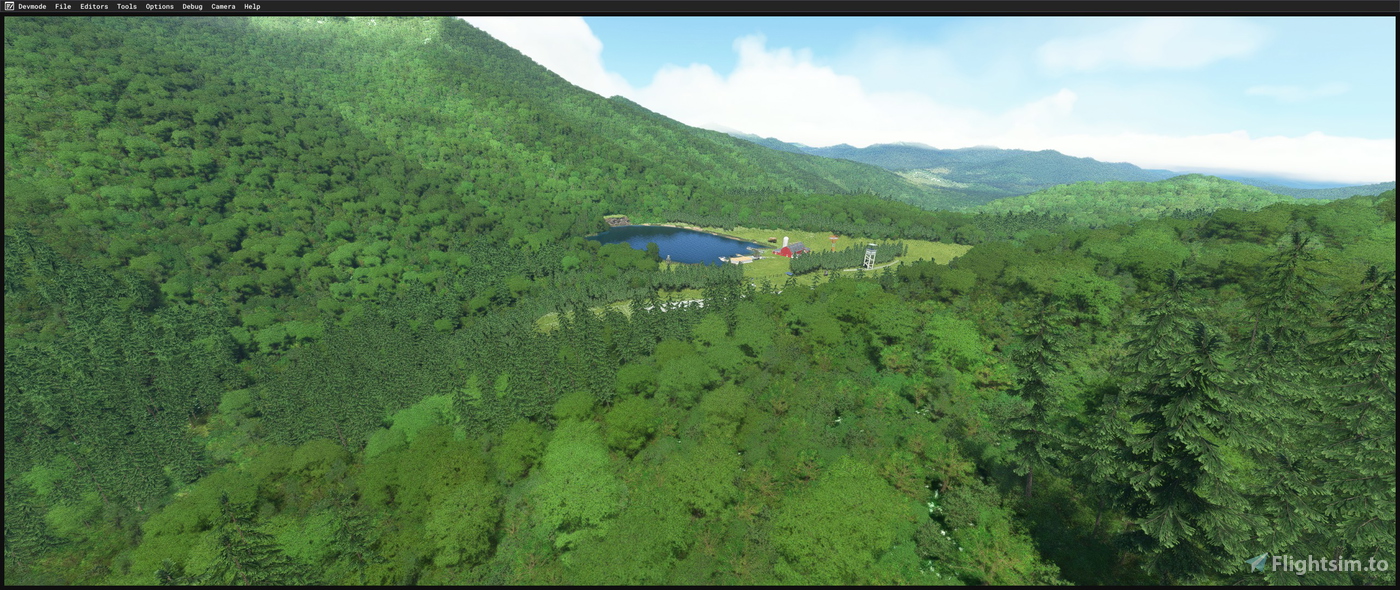 ADK7 - Bradley Pond Airstrip for Microsoft Flight Simulator | MSFS