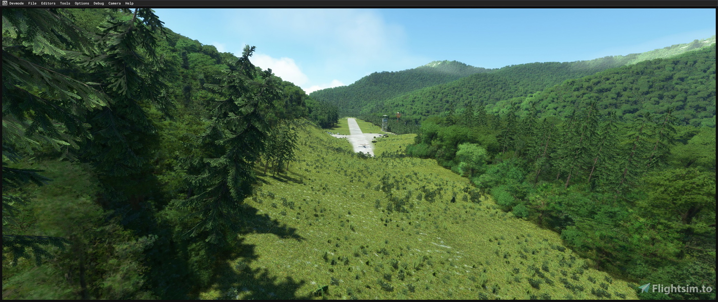 ADK7 - Bradley Pond Airstrip pour Microsoft Flight Simulator | MSFS
