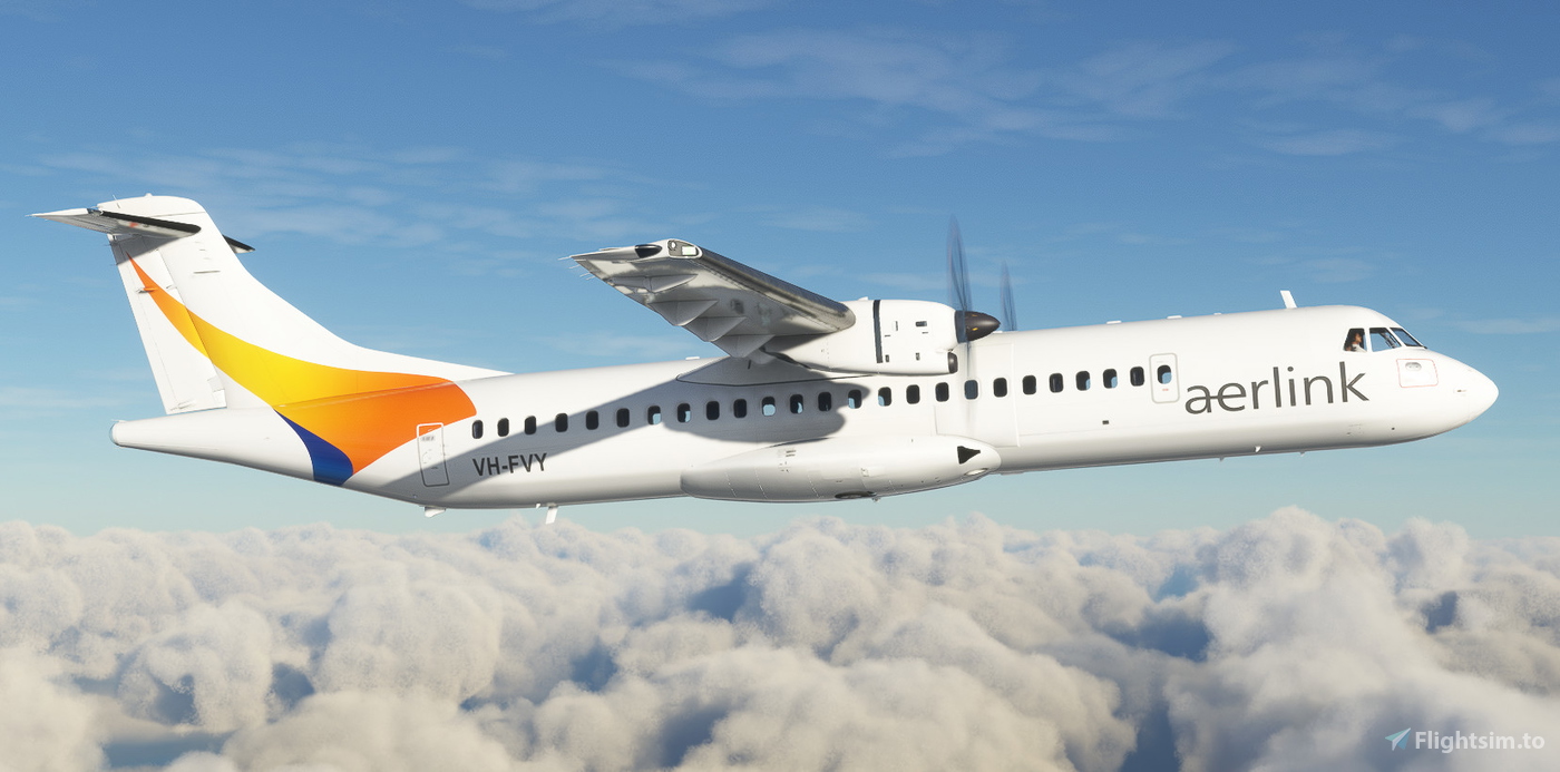 Aerlink VH-FVY (Australia) | Hans Hartmann (Asobo) ATR 72-600 [4K] für ...