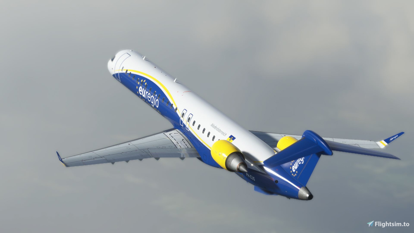 Aerosoft CRJ-900 | Euregio Airlines [fictional airline] | Fleet package ...