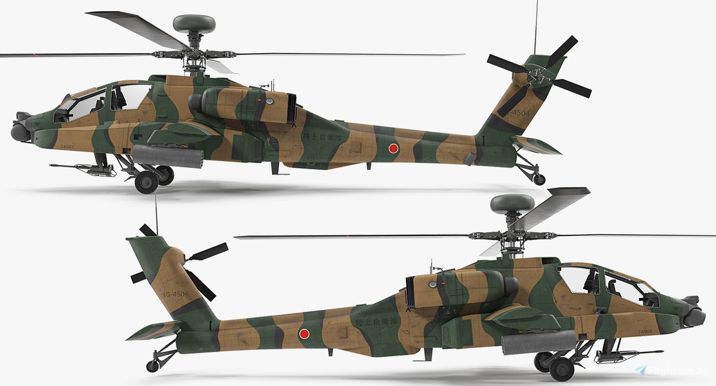 AH-64 Apache JGSDF for Microsoft Flight Simulator | MSFS