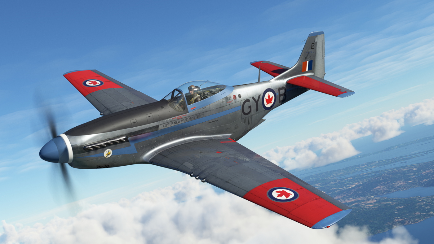 AH P-51D RCAF No. 443 Sqn "City of New Westminster" for Microsoft ...