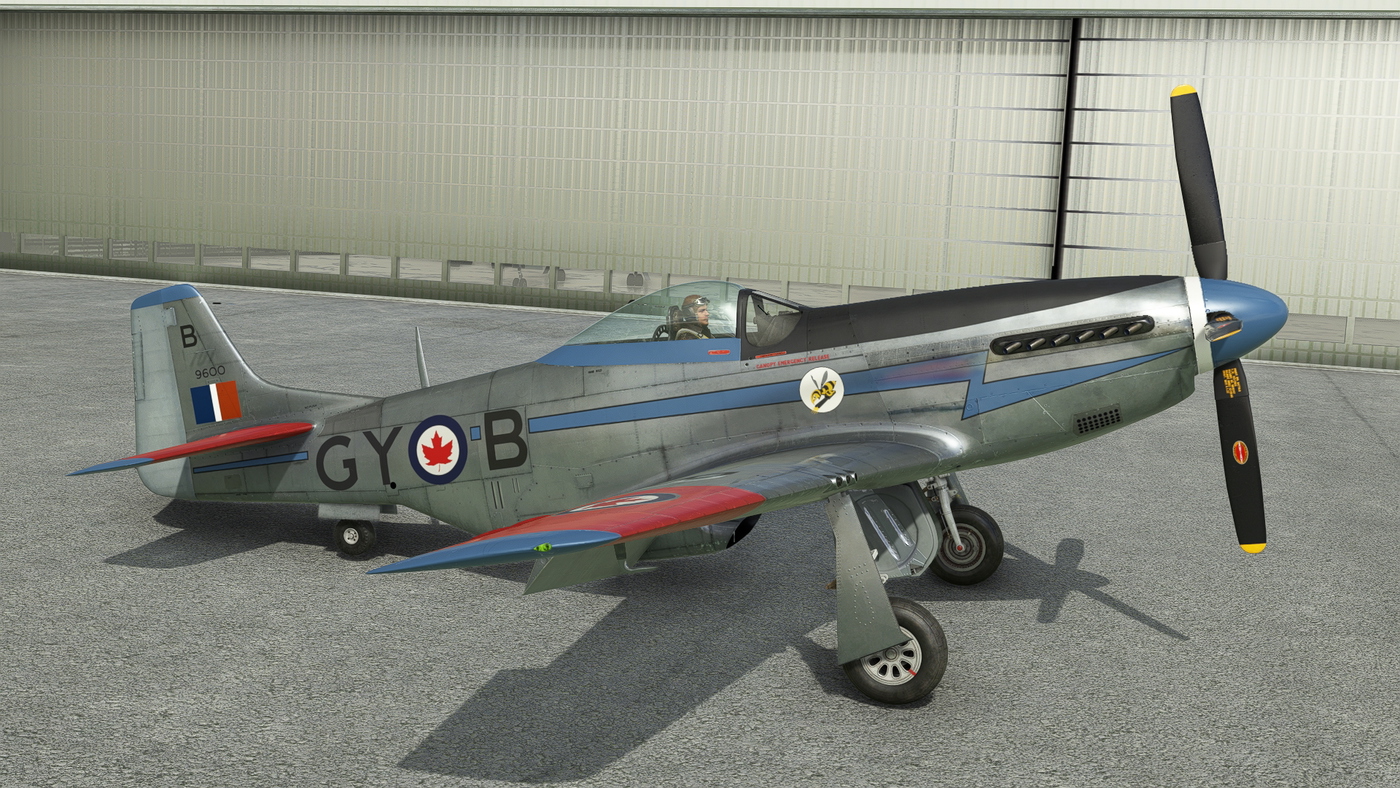 AH P-51D RCAF No. 443 Sqn "City of New Westminster" for Microsoft ...