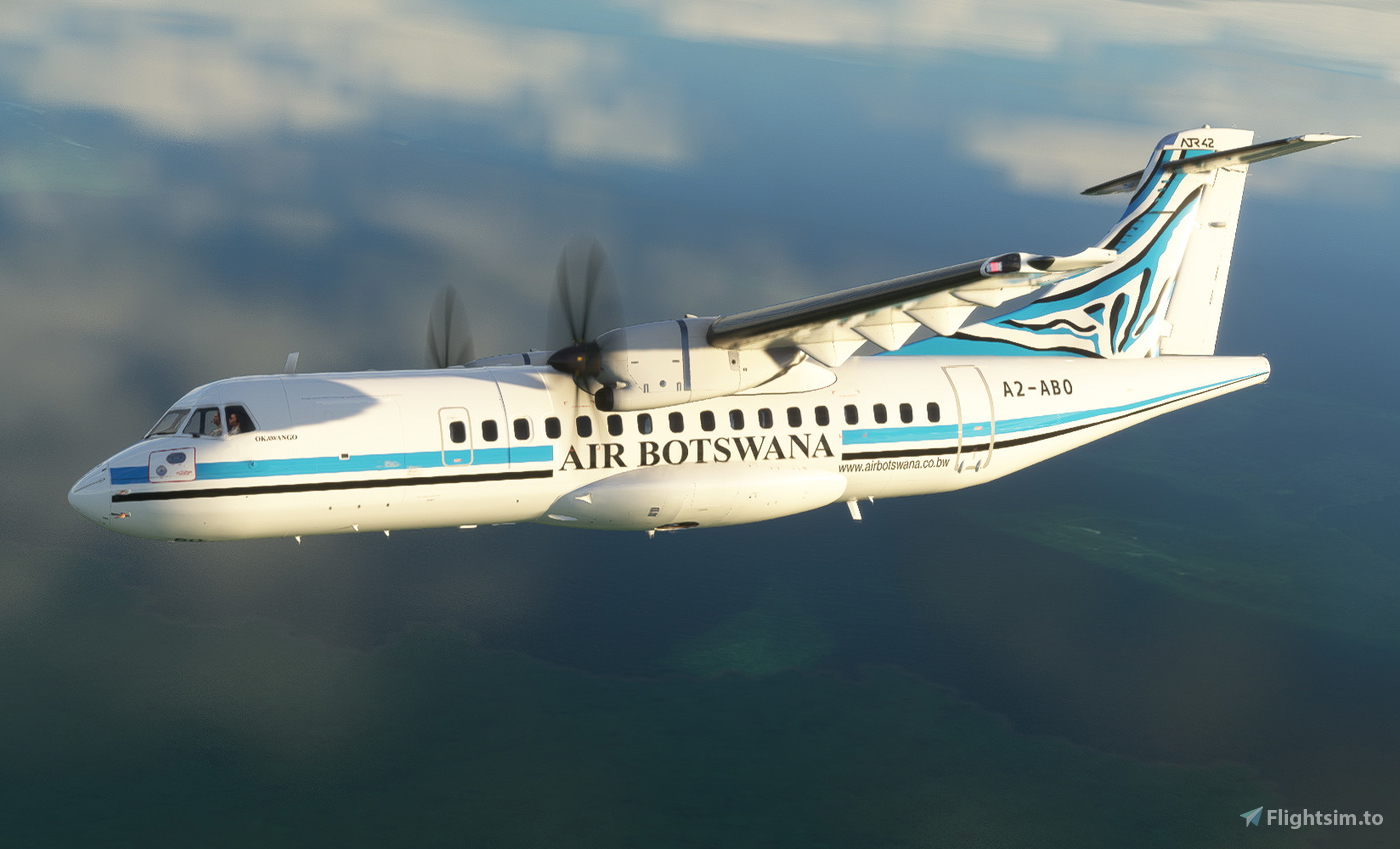 Air Botswana A2-ABO | Asobo (Expert Series) ATR 42-600 [4K] for Microsoft Flight Simulator | MSFS