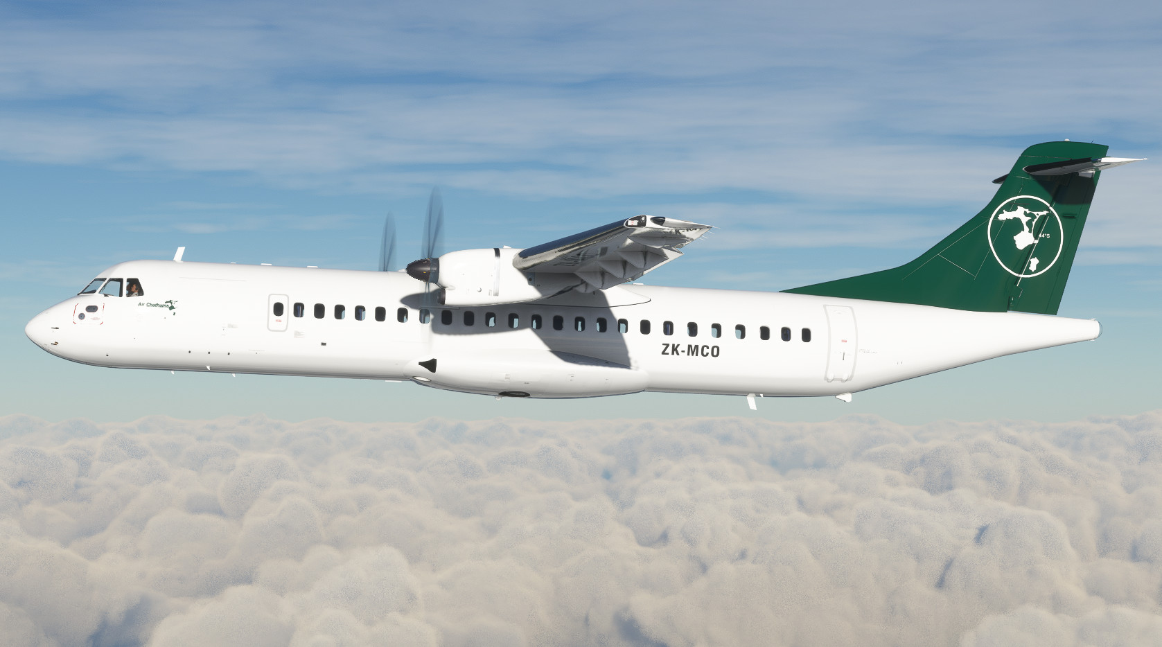 Air Chathams ZK-MCO (New Zealand) | Expert Series ATR 72-600 [4K ...