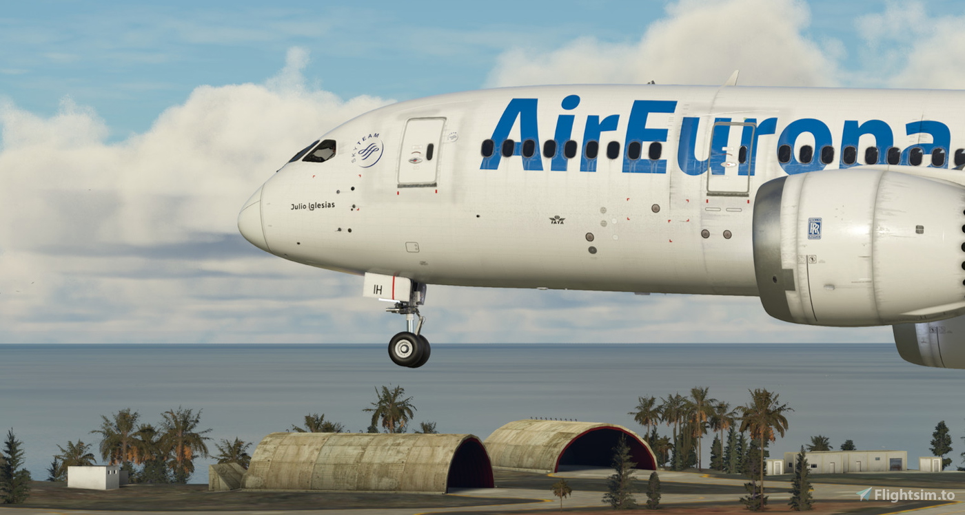 Air Europa EC-MIH "Julio Iglesias" Sticker | Kuro B787-8 V2 for ...