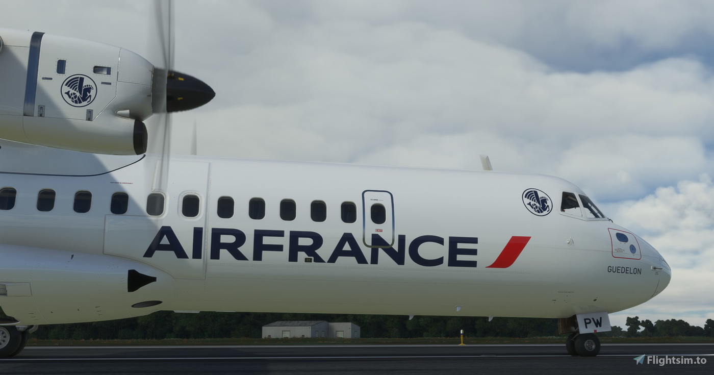 Air France "2023 livery" Hans Hartmann ATR 72-600 for Microsoft Flight ...